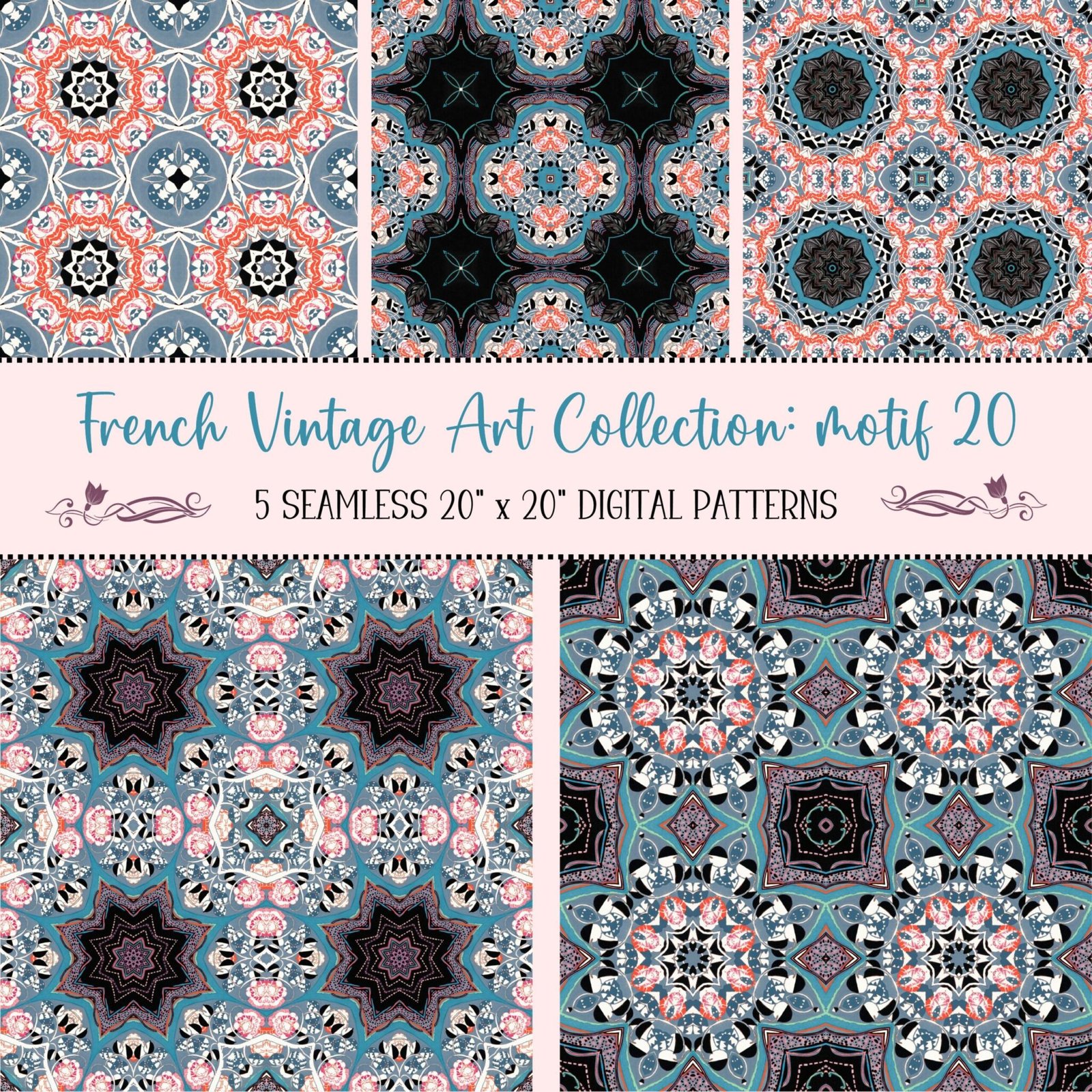 Colorful Patterns In French